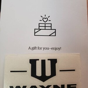 Wayne Enterprises Logo Vinyl Decal - Etsy
