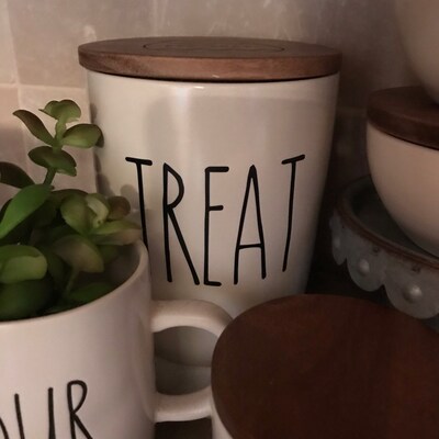 Rae Dunn Inspired Vinyl Decals / Rae Dunn Inspired Bathroom Decals ...