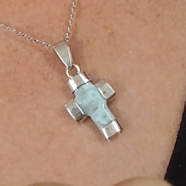 The Larimar Treasure Map From the Dominican Republic on A Layered Wood ...