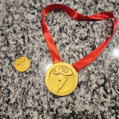 3D Printed Hercules/zeus Medallion - Etsy