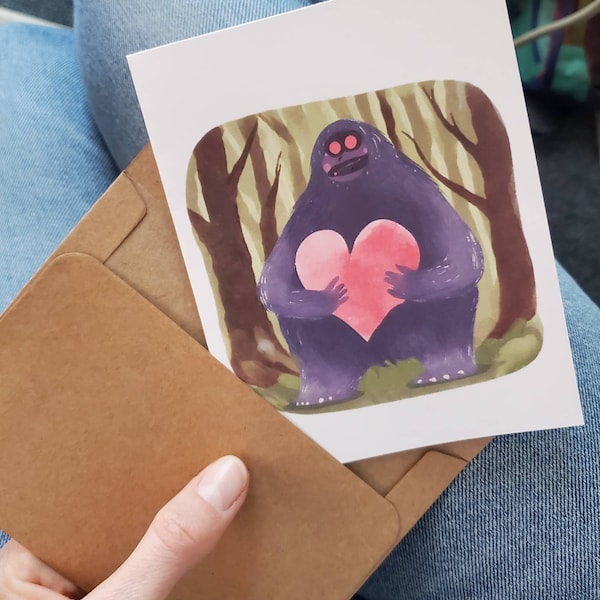 Mothman Baby Card “your Baby is Going to Be Absolutely Legendary” Baby ...