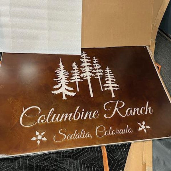 Metal Sign | Custom Metal Signs | Large Metal Signs | Business Signs | Rustic Signs | Outdoor ...