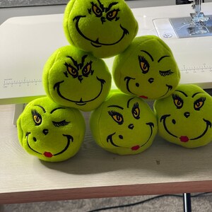 Greenies Snowman/snowballs With Pattern - Etsy