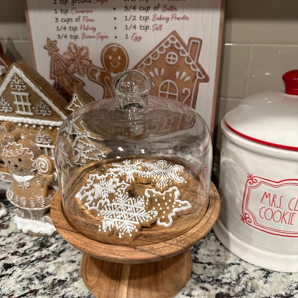 Gingerbread Snowflake Cookies Gingerbread Decor Christmas Cookies ...