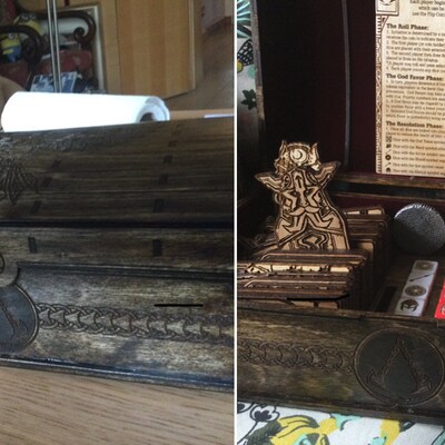 Senet Game: Decorative Drawer-type Box Game, Artistic Replica of ...