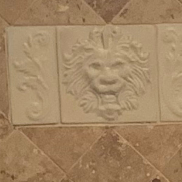 Dragon Eye Tile, Blue Eye 4.25x 4.25 Tile, Concrete Tile, Relief ...