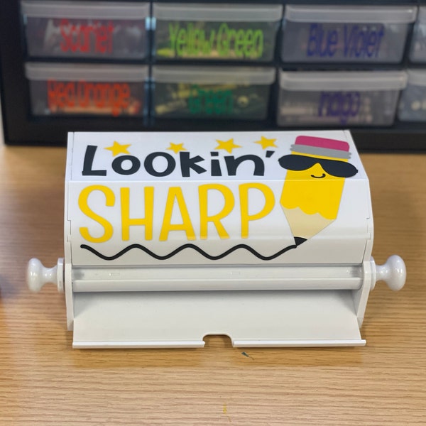 Lookin Sharp School SVG, Back to School Pencil Cutting File, Silhouette ...