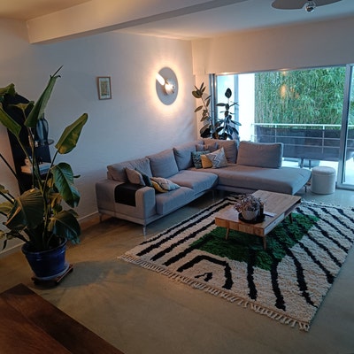 Red Round Pouf Handmade Footstool Round Red Pouf Ottoman Pouf - Etsy