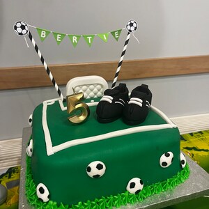 Unicorn Cake Bunting Cake Topper Personalised - Etsy