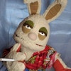 Handmade Ventriloquist Dummy Furry Rabbit Monster Professional Hand ...