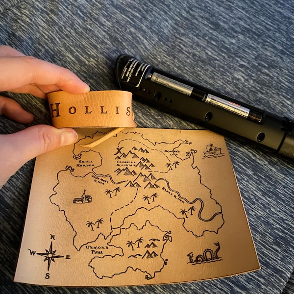 Treasure Map , Genuine Leather, Cosplay Maps, Display Maps, Pirate Map ...