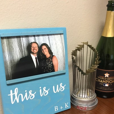 This is Us Picture Frame Personalized Wedding Gift 4 X 6 Photo Frame ...