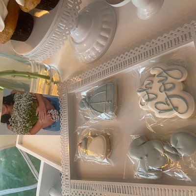 1/DZ Birthday Cookies Black, White, and Gold - Etsy