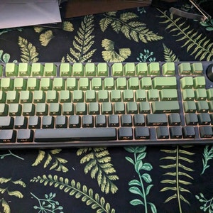 Gradient Yellow Side-printed Keycap Set OEM Profile - Etsy