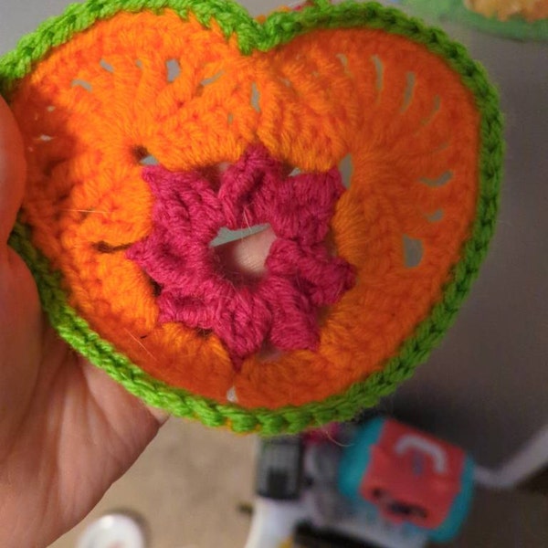 Crochet Pattern. Part 1 - Heart in Bloom Motif. Instant Digital ...