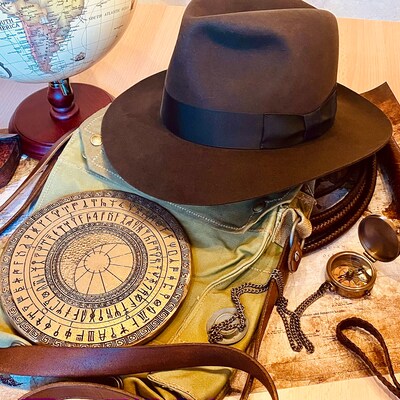 Map of Indiana Jones Adventure: Temple of the Forbidden Eye - Etsy