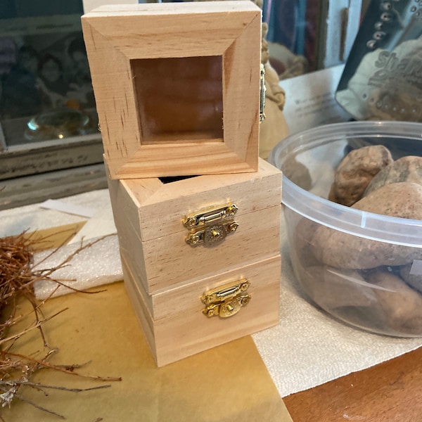 Small Shadow Box, Glass Window Door ,brass Hinge and Latch - Etsy Canada