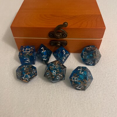 Liquid Core Dragon Dice Dice Set for Dnd Gifts , Glittering Galaxy ...