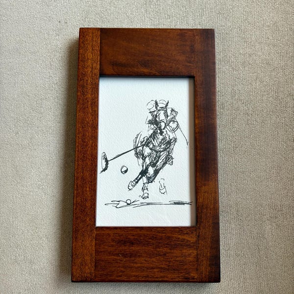 Horse and Mule Packing Western Ink Sketch Drawing Print - Etsy