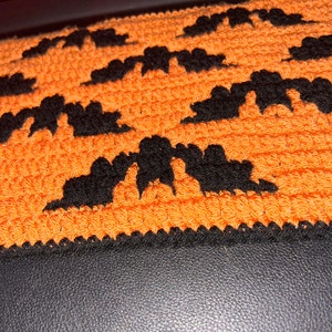 Batty Mosaic Crochet Pattern Bat Chart by Sixel Design - Etsy