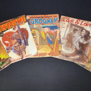 Un-official Handmade Fallout 4 COMPLETE SET of Grognak Comics/magazines ...