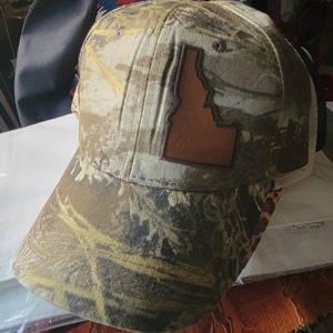 Hunting Life Whitetail Deer Leatherette Hat Patch With - Etsy