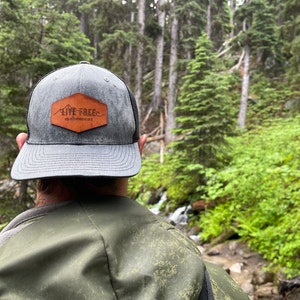 Redfish Patch Hat Custom Richardson 112 Leather Patch Hat - Etsy
