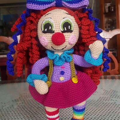 Crochet Pattern Doll Funny Cloud. Tutorial Doll Cloud in English in PDF ...