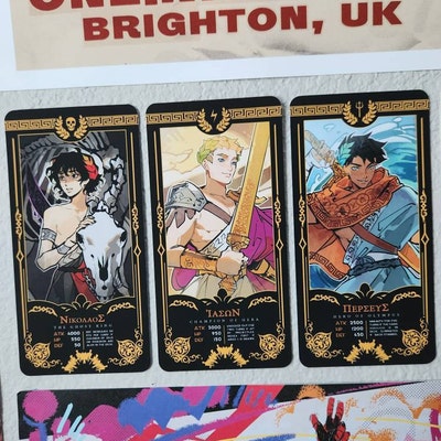 Percy Jackson Mythomagic Cards and Charms limited - Etsy
