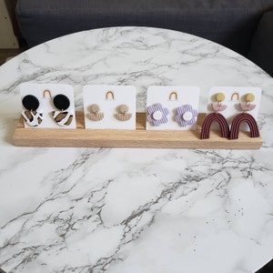 Handmade Earring Display Earring Organizer Craft Display - Etsy