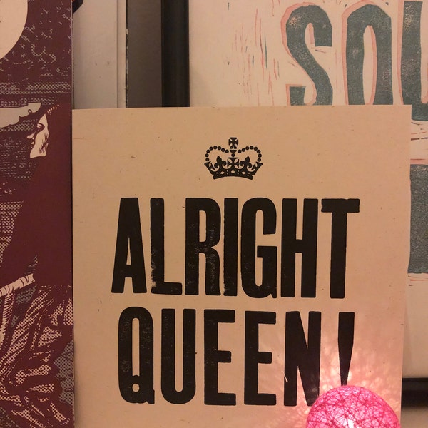 Honorary Scouser / Scouse Card / Greetings Card / Letterpress Print ...