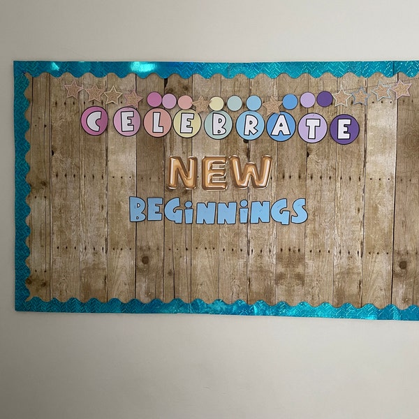 NEW YEARS Bulletin Board | January Bulletin Board | Classroom Decor ...