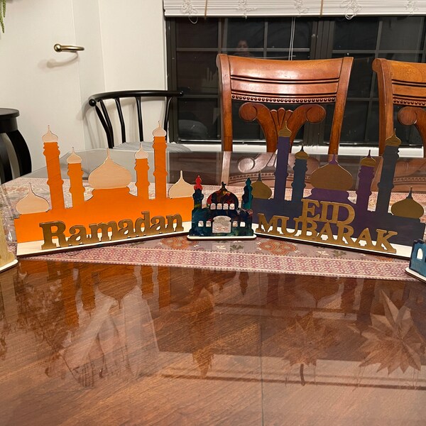 Wood Ramadan Sign Ramadan Decoration Ramadan Kids Activity DIY Ramadan ...