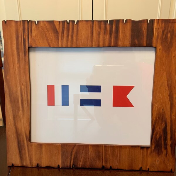 Set of ANY 4 Nautical Flags 5x5 (square), 8x8 (square) or 8x10 Prints ...