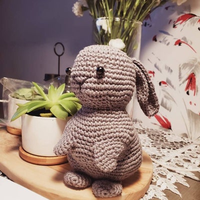 Crochet Pattern Cute Rabbit / Crochet PATTERN Plush Toy / - Etsy