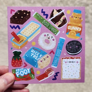 Cat Cafe Art Print Coffee Shop Cute Art Print Kawaii Art Print ...