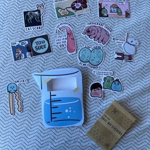 Make Your Own: STEM Sticker Pack Science Medical - Etsy