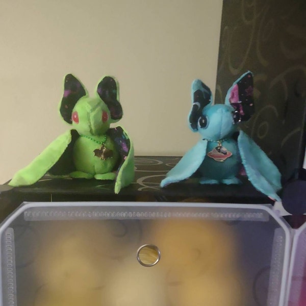 Bat Plushie, Sky Puppies, Moonbeams Sewing, Bat Gifts, Witchy ...