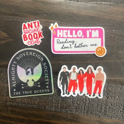 ACOTAR Inner Circle Sticker Feyre & Rhysand Licensed Sarah J Maas A ...