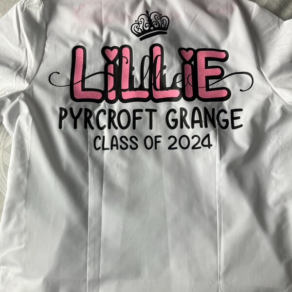 Year 11 Leavers Shirt, School Leavers Shirt, Class of 2026 Leavers ...