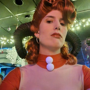 Black Horns poe Gothic Satyr Horns Rugged, Wearable Cosplay Costume ...