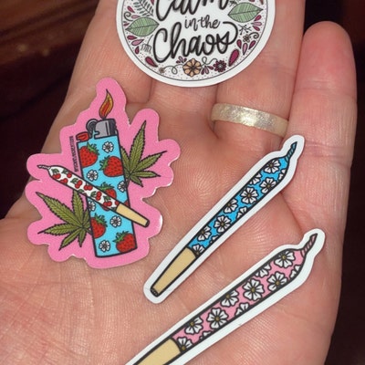 Joint Sticker 420 Sticker Stickers for Hydroflask flower Stickerstoner ...