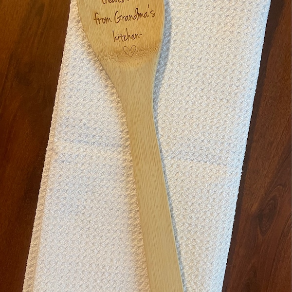 Grandma Wooden Engraved Spoon. Grammy’s Kitchen Spoon. - Etsy
