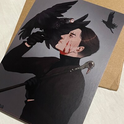 Feysand and Nyx Family 5x7 Inch Art Print ACOTAR Reader Gifts Rhysand Feyre Night Court Inner ...