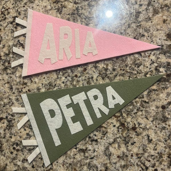 Personalized Name, Custom Dorm Room Pennant, Roommate, Dorm Decor ...