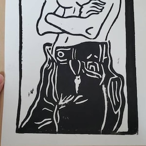 RING OF KEYS Linocut Print - Etsy