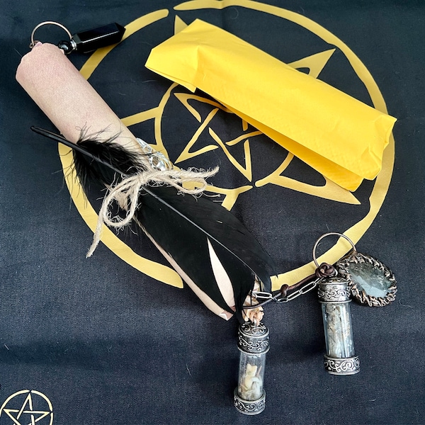 Necromancer's Pendulum, Snake & Toad Bone - Etsy