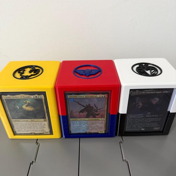 Cheese Box Deck Box for MTG Magic the Gathering, Pokemon or Other TCG ...