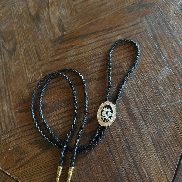 Grass Stripe Big Natural Abalone Shell Bola Bolo Tie - Wedding Necklace ...