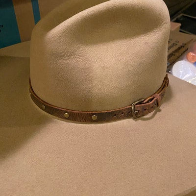 Snakeskin Hatband Cowboy Wasteland Cosplay Python Leather Hat Band ...